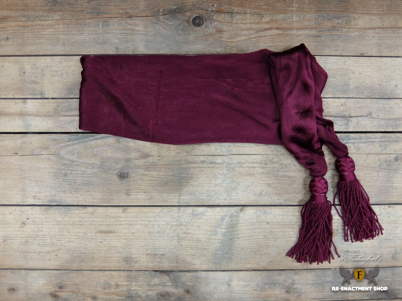Sash maroon - Re-enactment Shop