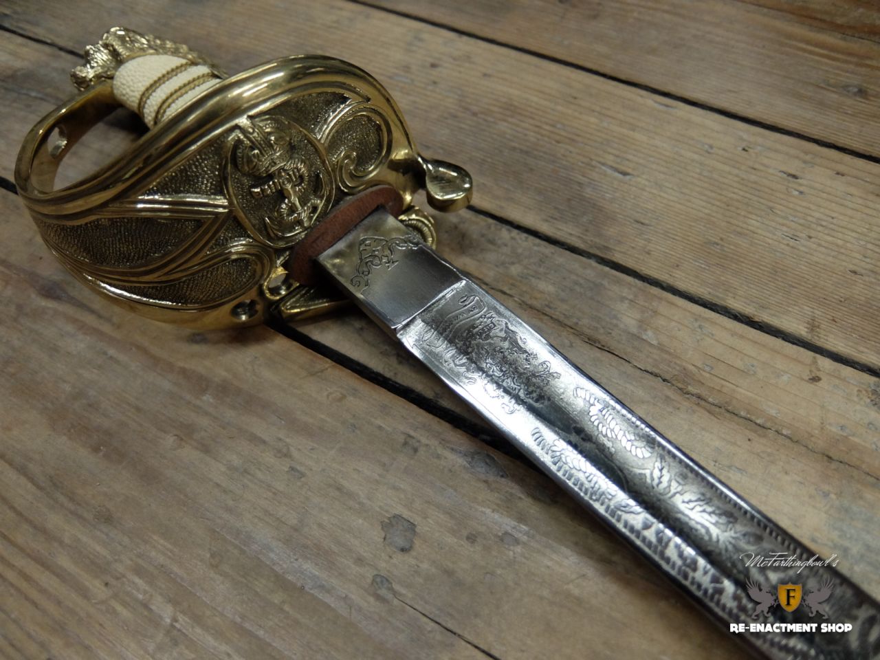 British Royal Navy Dress Saber - Re-enactment Shop