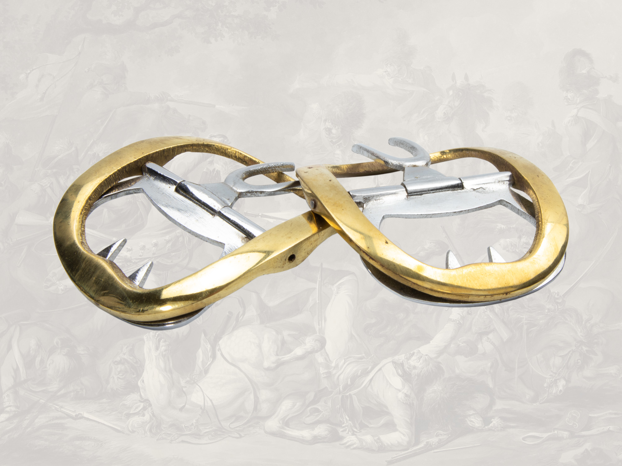 Pair of shoe buckles ‘Hermes’ - Re-enactment Shop