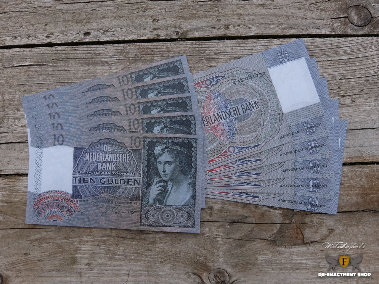 10 x tien gulden 1941 - Re-enactment Shop