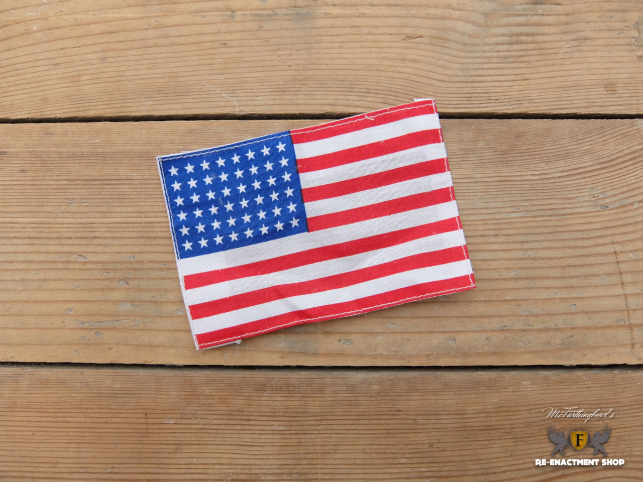 Patch, US flag (48 stars) - Re-enactment Shop