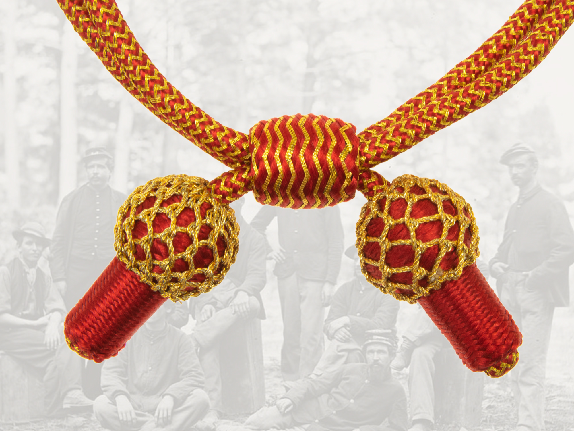 Hat cord red/gold - Re-enactment Shop