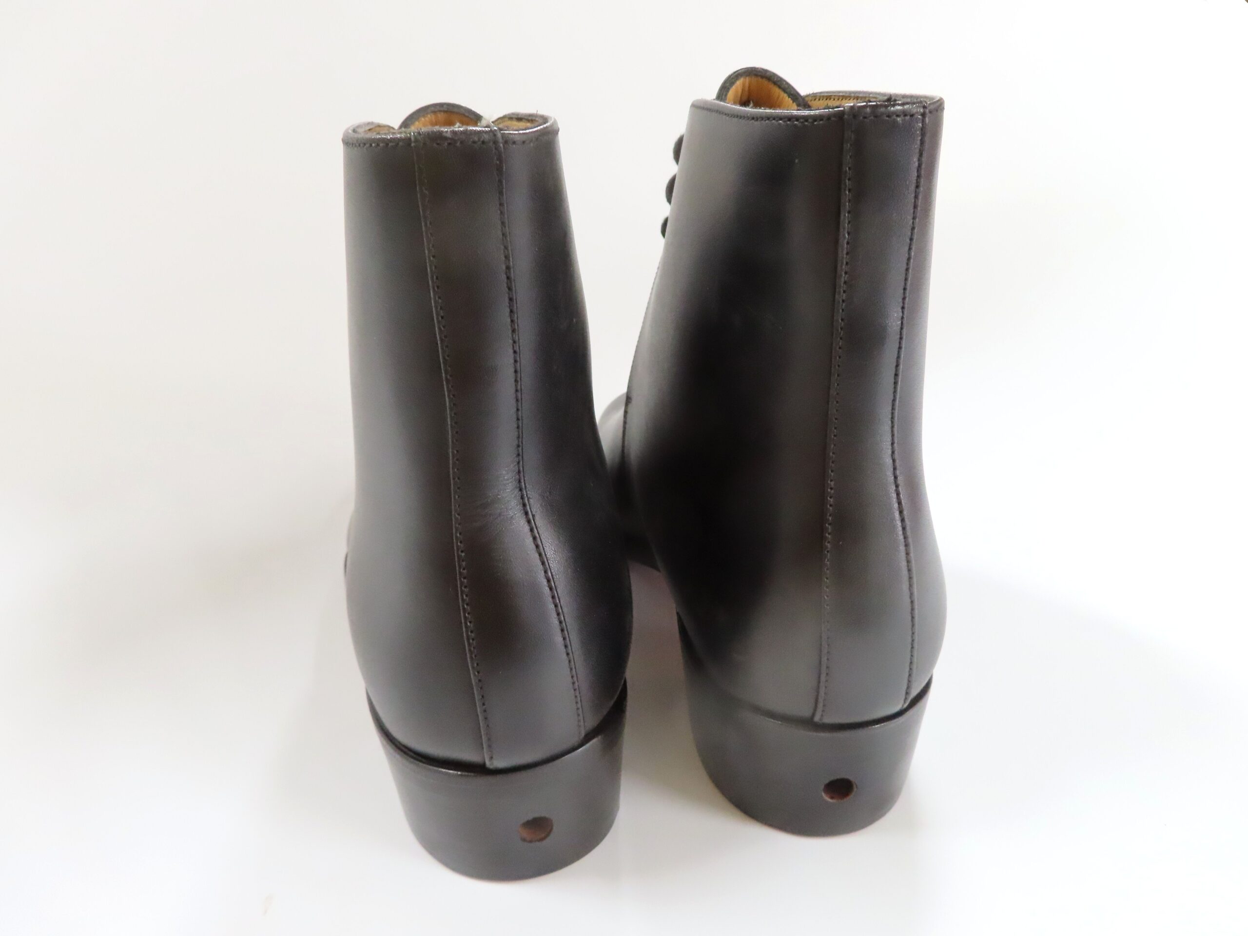 George boots, black leather, new old stock - Re-enactment Shop